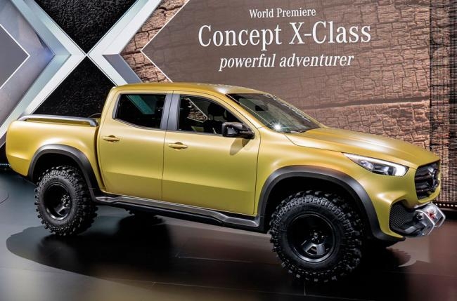 Mercedes-Benz presentó su primera pick up - Conduciendo.com